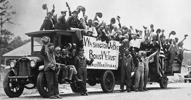 Hoover, Mac Arthur and the Bonus Army: July 28, 1932 – Tragedy and Farce